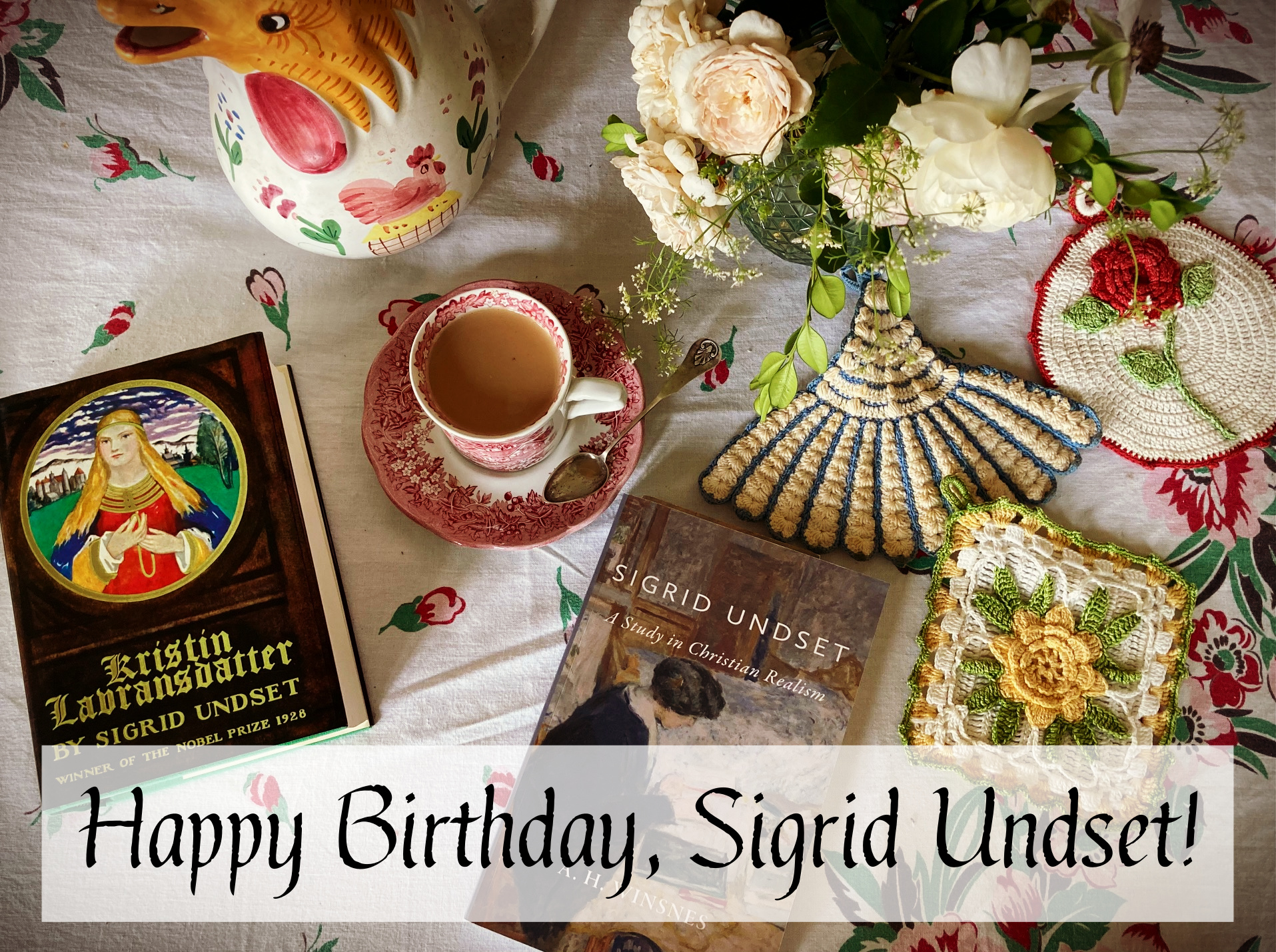 Norway Week: Happy Birthday, Sigrid Undset! – Sleightholm Folk Art