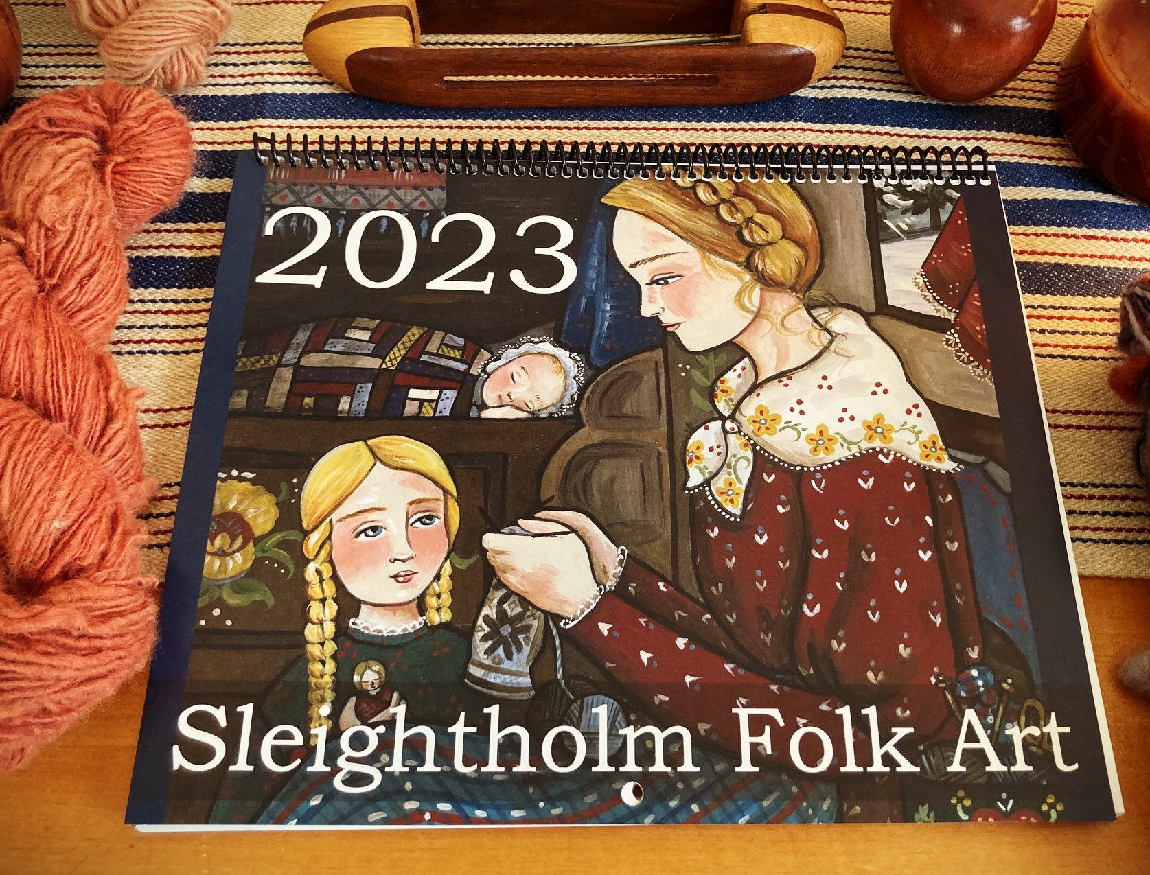 The 2023 Calendar is here! – Sleightholm Folk Art